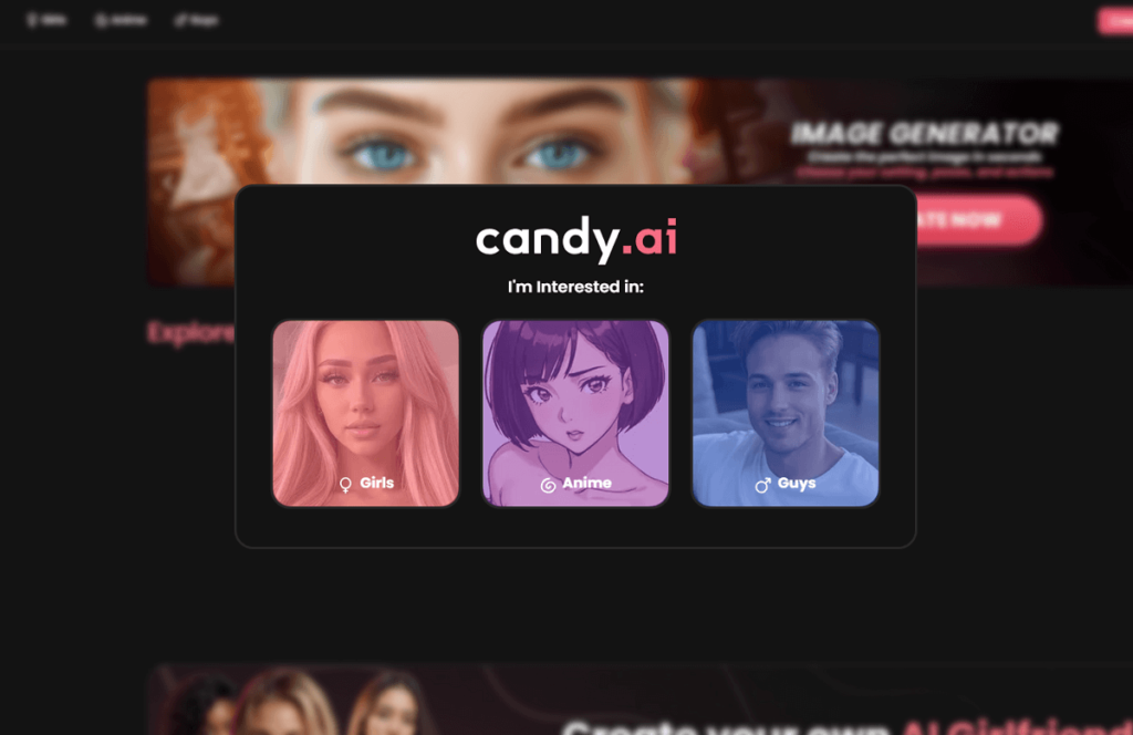 Candy AI - Features, Pros, Cons, & Alternatives in 2025 - Challenging Voice